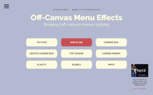 Offcanvasを付けたBootstrapのベーステンプレート作ったよ！ | minory